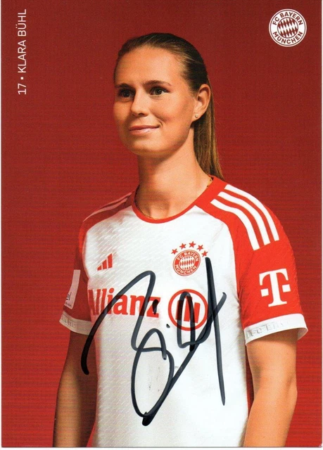 KLARA BÜHL FC Bayern München Satzkarte 2023/2024 Original ! EUR 1,00 - PicClick DE