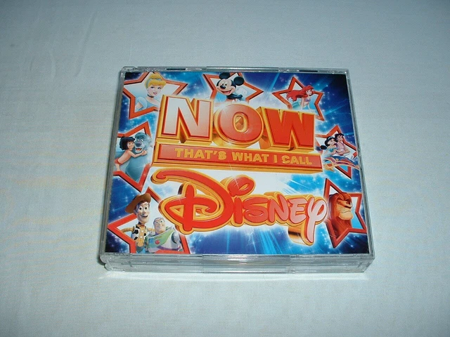 NOW THAT'S WHAT I CALL MUSIC DISNEY 3 CD Album FAT BOX Case THE LION ...