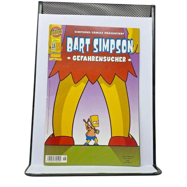 SIMPSONS COMICS PRASENTIERT German BART SIMPSON GEFAHRENSUCHER Geheimer ...