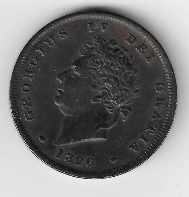 KING GEORGE III (3rd) 1826 Coinage Penny 1d British Coin £76.00 ...