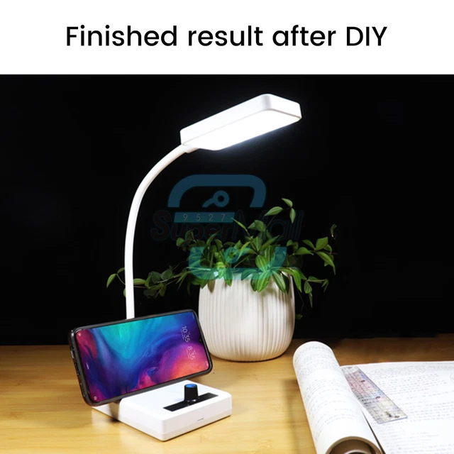 DIY NE555 PWM LED Dimming Desk Lamp Electronic Kit USB Soldering ...