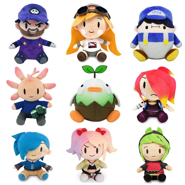 SMG3 SMG4 SUPER Mario Bros JUB Mr. Puzzles Plush Toy Soft Stuffed Doll ...