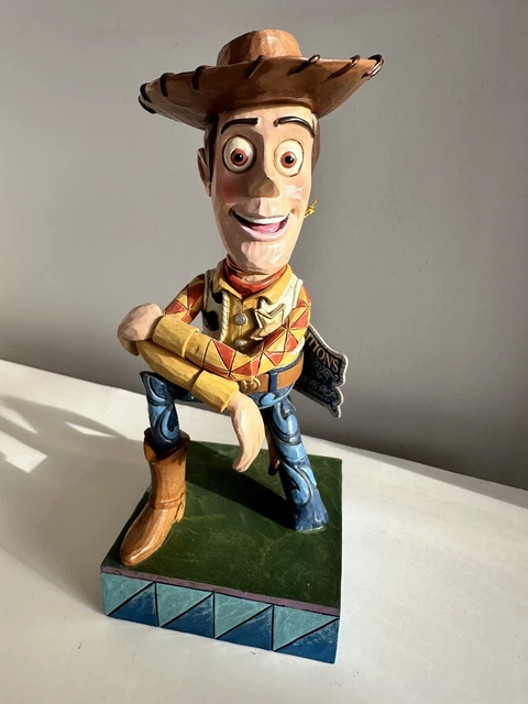 DISNEY TRADITIONS WOODY Howdy Partner Jim Shore Toy Story £95.00 ...