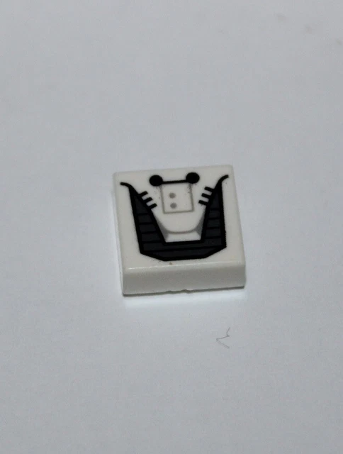 LEGO WHITE TILE 1x1 SW Galactic Empire Jet Pack Pattern Ref 3070bpb091 ...