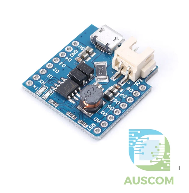 BATTERY SHIELD V1.1 For Wemos D1 Mini Single Lithium Battery Charging ...