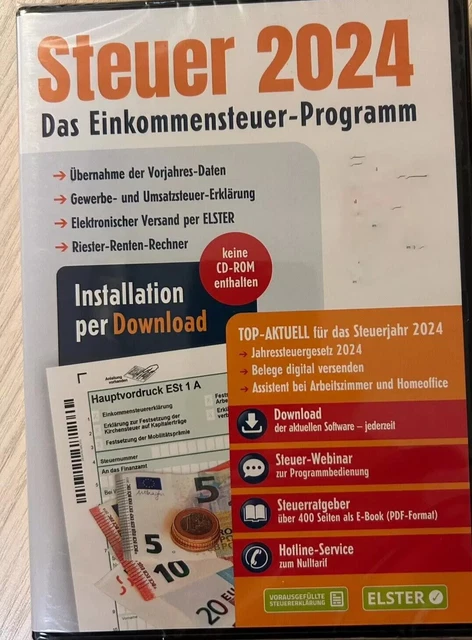 ALDI STEUER 2024 Einkommensteuer 2024 Download Key Code über ebay in ...