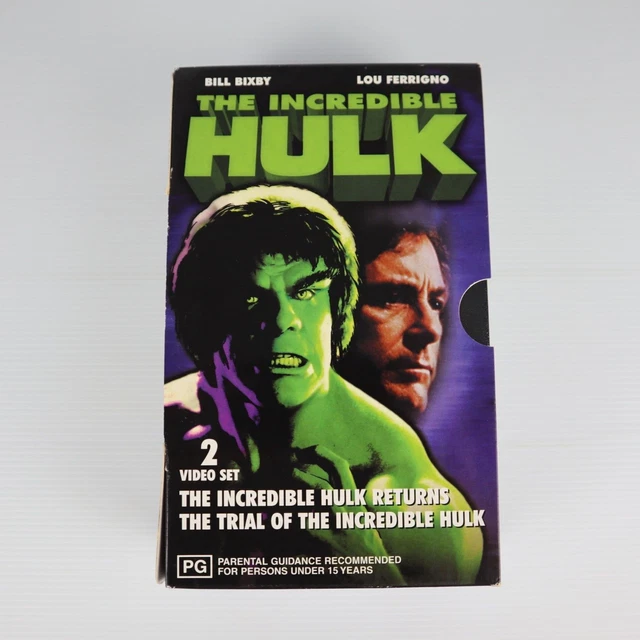 THE INCREDIBLE HULK 2 Video Set PAL Return Trial Marvel £17.57 ...