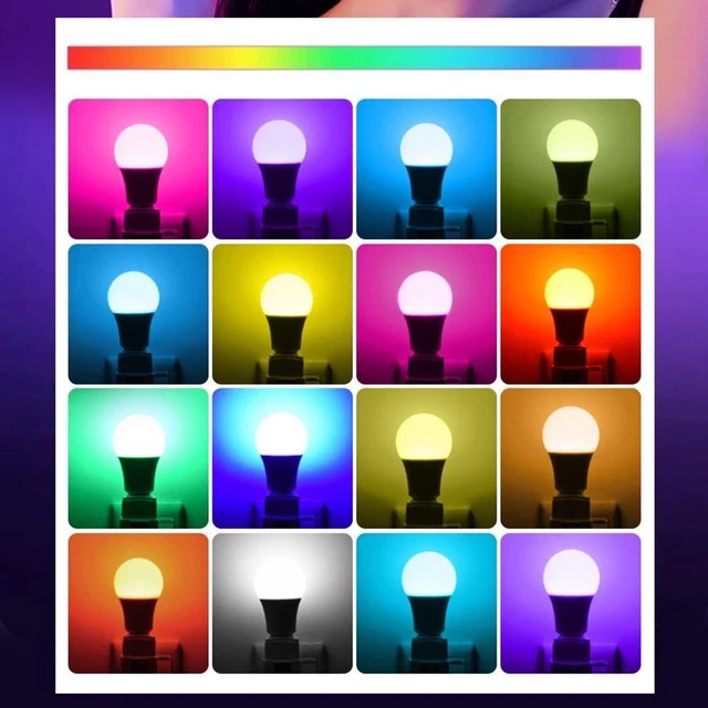 .>SMART BULB BLUETOOTH Bulb Light Rgbcct Mobile Control LED Light- Bulb ...