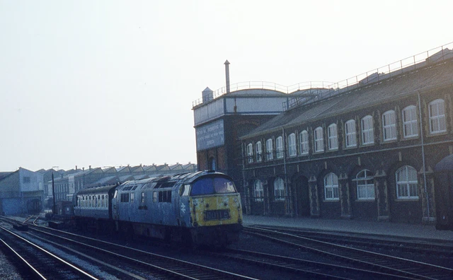ORIGINAL COLOUR SLIDE of D1015 BR class 52 Western diesel hydraulic ...