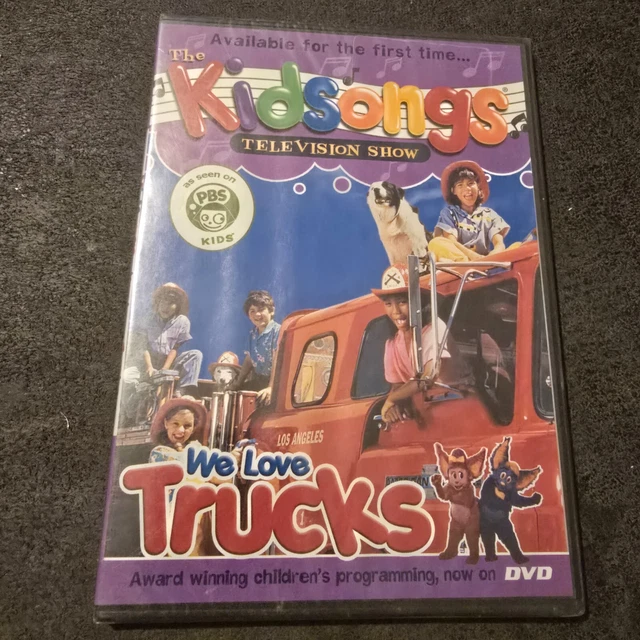 KIDSONGS TELEVISION SHOW: We Love Trucks - 1997 DVD - PBS Kids - New ...