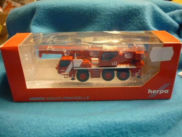 HERPA 158343 LIEBHERR Kran , Berliner Feuerwehr, OVP EUR 30,50 ...