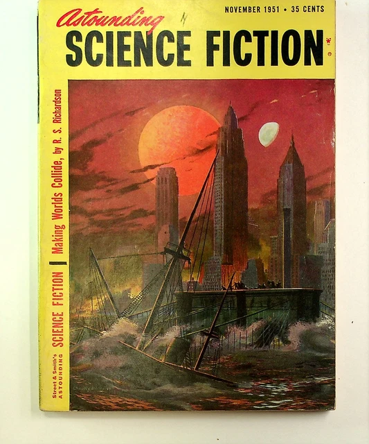 ASTOUNDING SCIENCE FICTION Pulp / Digest Nov 1951 Vol. 48 #3 VG Low ...