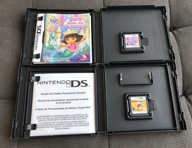 DORA THE EXPLORER: Dora's Cooking Club, Dora Saves The Mermaids - Nintendo DS $14.95 - PicClick CA