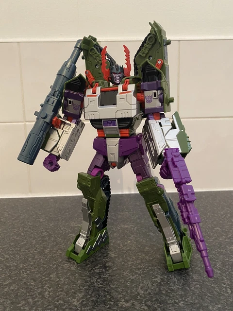 TRANSFORMERS ARMADA MEGATRON Combiner Wars Action figure complete tank ...