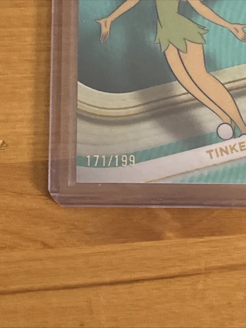 2025 TOPPS CHROME Disney TINKER BELL /199 Aqua MINT £17.90 - PicClick UK