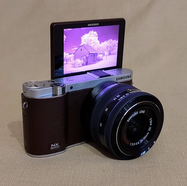 SAMSUNG NX3000 FULL Spectrum Infrared UV/VIS/IR Converted Camera w/ 20 ...