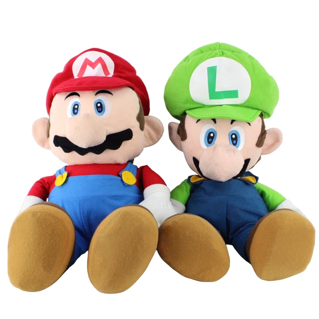 Super Mario And Luigi Plush Soft Toys Jumbo Bundle Set Nintendo 2010 2012 25 £3600 Picclick Uk