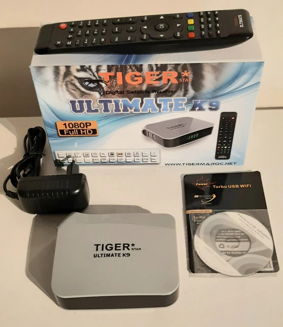 RÉCEPTEUR SATELLITE tiger Iptv ultimate k9 EUR 32,00 - PicClick FR