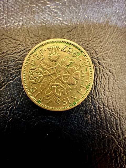 ELIZABETH II SILVER Sixpence Coin 1967 £1.68 - PicClick UK
