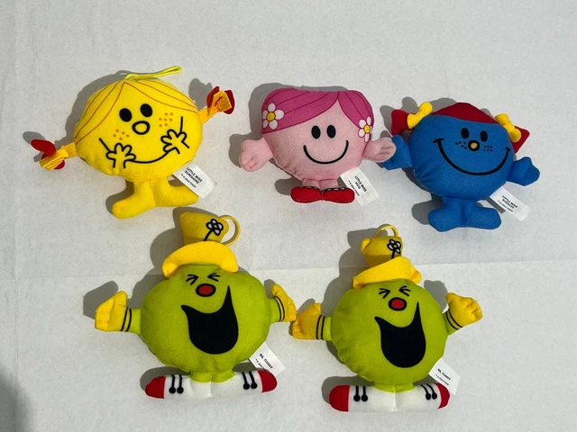 MR MEN MCDONALD'S Happy Meal Soft Toys Bundle Funny Sunshine Hugs ...