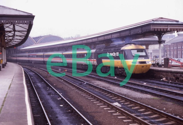 35MM RAILWAY SLIDE of Class 43 HST 43106 @ York Copyright to buyer £4. ...