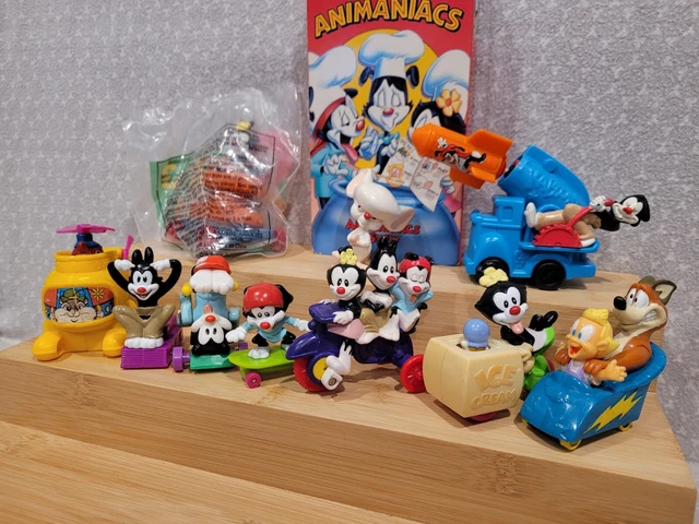 1990S THE ANIMANIACS Pinky Brain Slappy Wakko Yakko Dot Toy Figure VHS ...