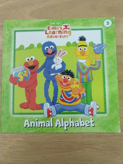 ANIMAL ALPHABET BY Kara McMahon Sesame Street Elmo's Learning Adventure ...