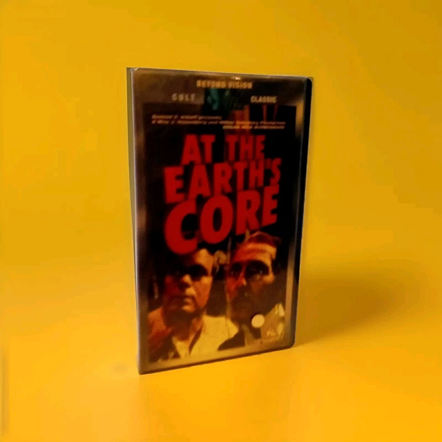 AT THE EARTH'S Core Vhs Released By Warner Home Video 1995 Cult Classic ...