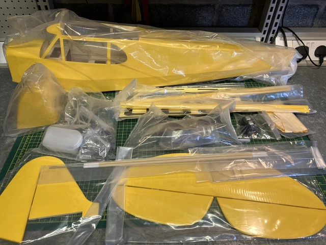 THUNDER TIGER PIPER Cub Spare Fuselage and Parts RC Plane £95.00 ...