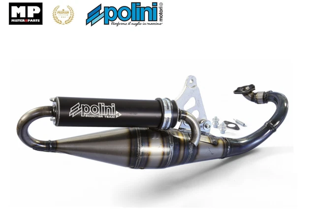 POT D'ÉCHAPPEMENT POLINI Scooter Team 4 MBK Flipper Mach G Ovetto Nitro 50 2T EUR 240,90 ...