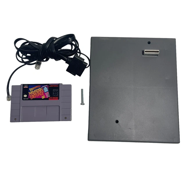 SNES LIFE FITNESS EXERTAINMENT SYSTEM Console Adapter W/ Mountain Bike ...