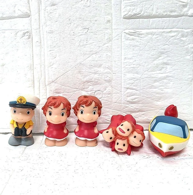 [PONYO ON THE Cliff] Ponyo Sousuke finger puppet set da 5 pezzi,... EUR ...