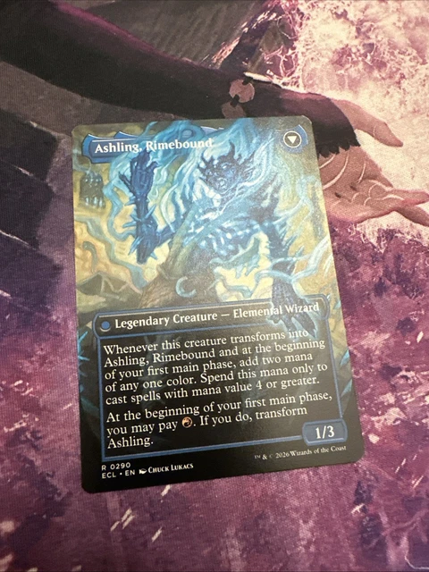 ASHLING REKINDLED MTG ECL Lorwyn Eclipsed Rare 290 Borderless NM £3.98 ...
