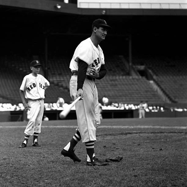 OUTFIELDER TED WILLIAMS Of The Boston Red Sox 1954 Baseball OLD PHOTO 5 ...