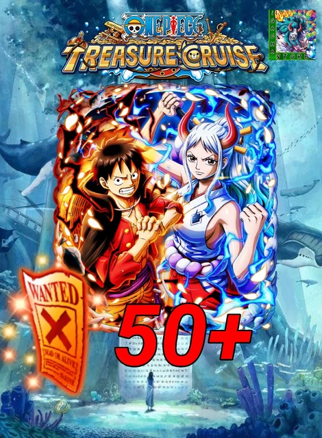 50 LEGENDS COMPTE OPTC glo LUFFY YAMATO |One piece treasure cruise ...