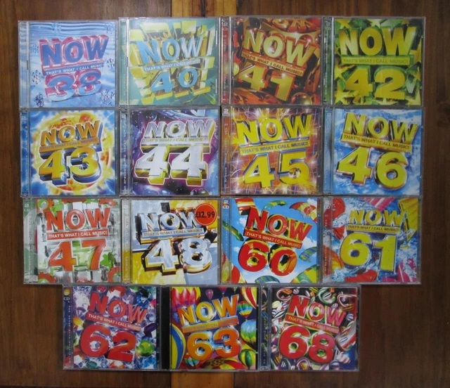 NOW THAT'S WHAT I Call Music x 15 Double CDs JOBLOT BUNDLE COLLECTION ...