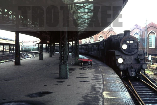 35MM SLIDE BR British Railways Steam Loco 76011 Class BR4 c1966 Original £3.99 - PicClick UK