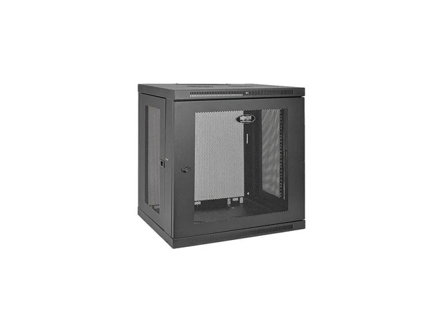 TRIPP LITE 12U Wall-Mount Rack Enclosure Cabinet, Low-Profile Switch ...