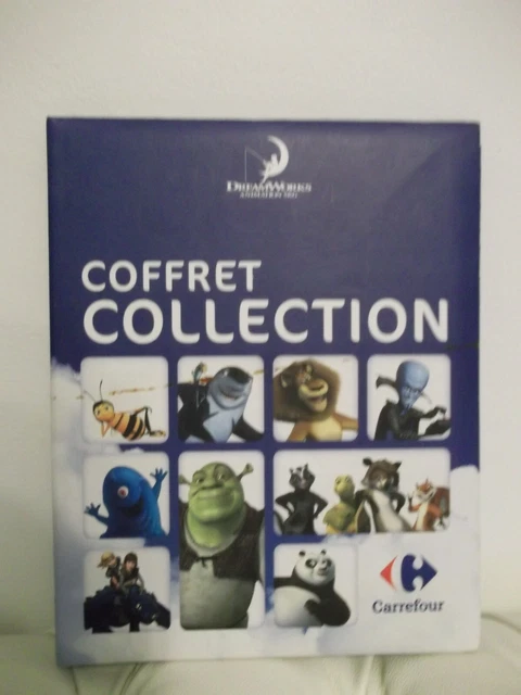 ALBUM CARTES COFFRET COLLECTION DREAMWORKS ANIMATION (Carrefour ...