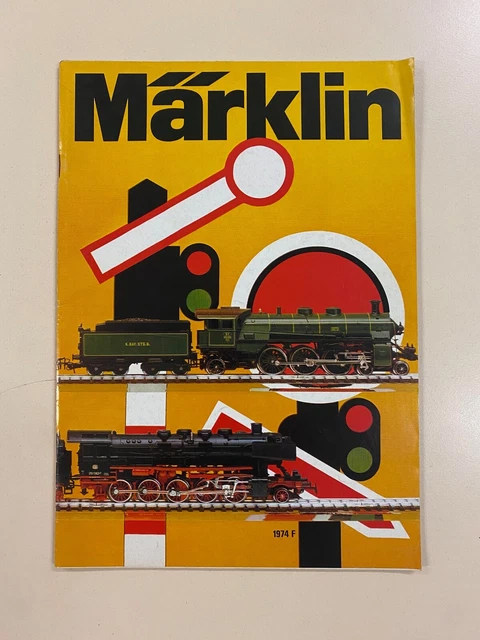 ANCIEN CATALOGUE DE modélisme ferroviaire MARKLIN 1974 EUR 10,00 - PicClick FR