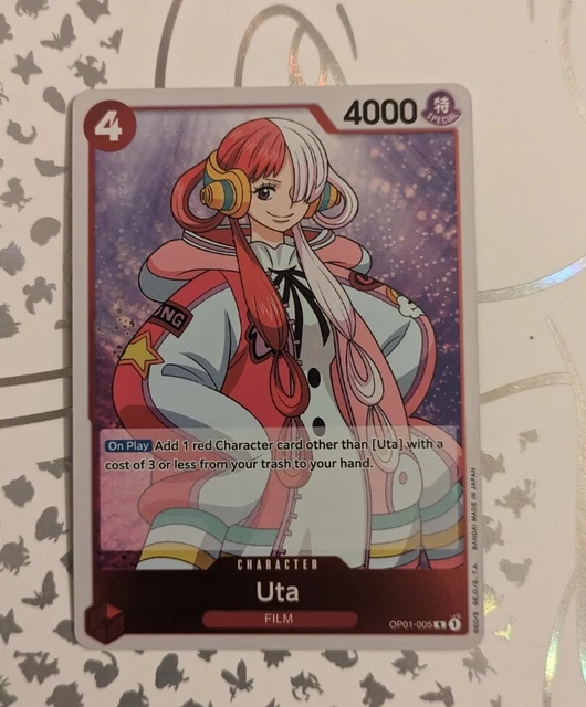 OP01-005 UTA RARE English One Piece TCG Card £2.20 - PicClick UK