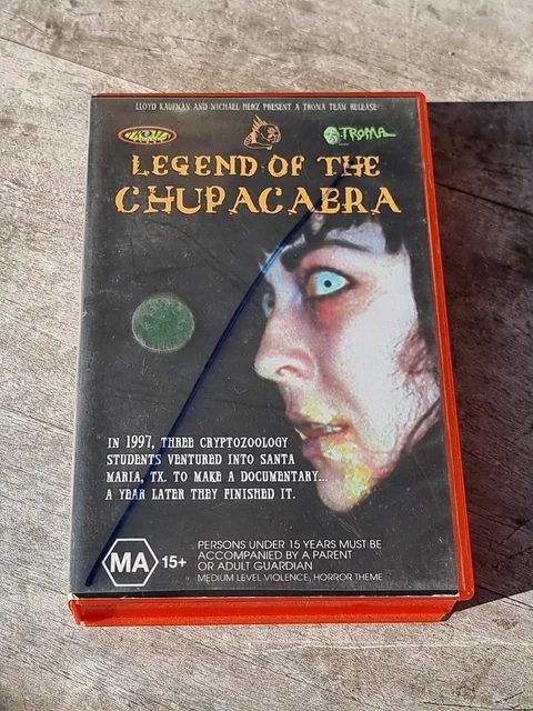 LEGEND OF THE Chupacabra - Movie VHS Tape Troma $30.00 - PicClick AU