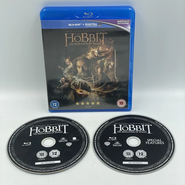 THE HOBBIT: THE Desolation Of Smaug [Blu-Ray] 2 x Disc Set • UK Bluray EUR 4,72 - PicClick IT