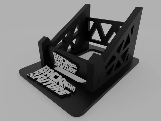 CAR STAND/ DISPLAY (3d Printed) for LEGO 10300 DELOREAN BTTF £11.99 ...
