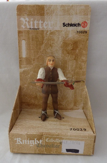 SCHLEICH 70029 - Knappe - Höfische Figuren Ritter - menschl. Figur ...
