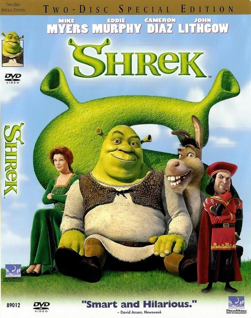 SHREK (TWO-DISC SPECIAL Edition) + Insert DVD Region/Zone 1 EUR 4,99 ...