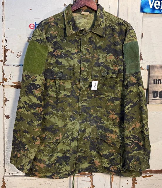 GENUINE CANADIAN ARMY CadPat Lightweight Field Jacket Size XL HTF ...