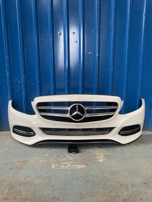 MERCEDES C CLASS W205 Front Bumper Complete Grill Pdc Sensor Trim £850. ...