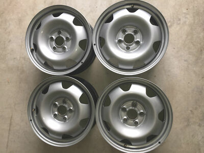1 SET OF 4 pieces original VW T5 T6 multivan caravelle van steel rims ...