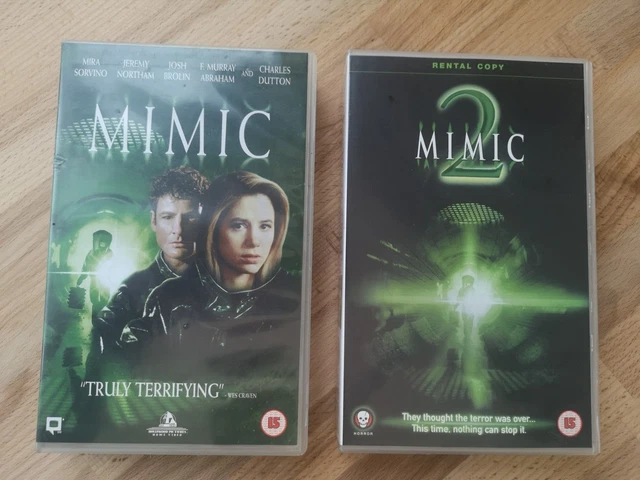 MIMIC & MIMIC 2 (rental version) VHS Videos £9.13 - PicClick UK